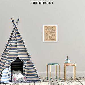 Classic GT2 RS Auto Patent Prints, 1 (11x14) Unframed Photos, Wall Art Decor Gift for Home Office Porsche Work Garage Man Cave College Engineer Student Teacher Coach F1 LeMans Team Racing Champs Fans