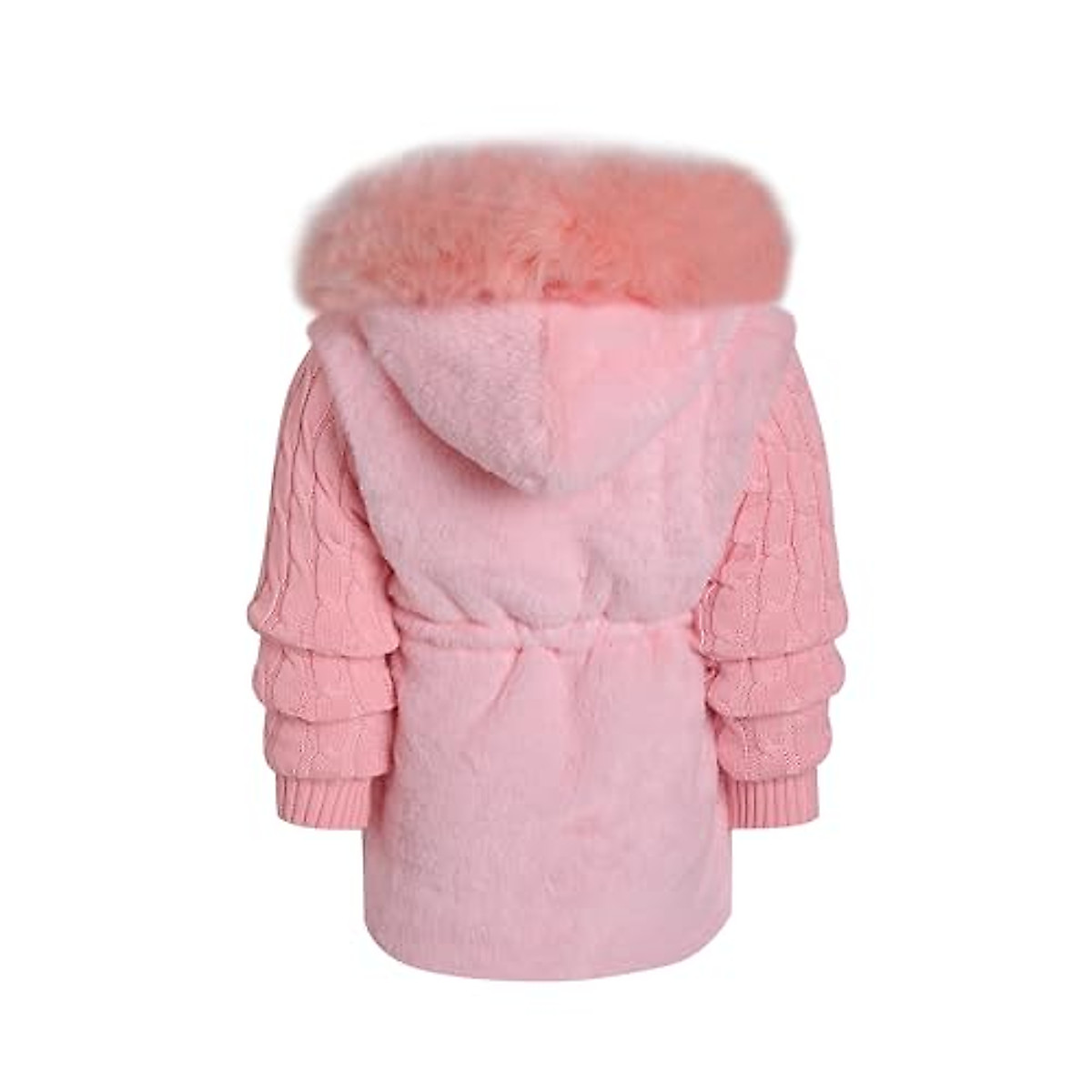 MINKIDFASHION Baby Girls Winter Autumn Warm Jacket Coat (5T, Pink)