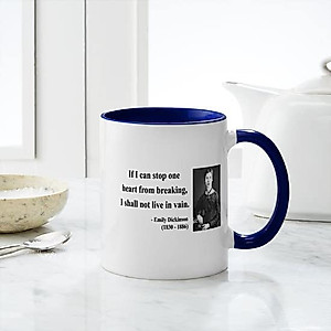 CafePress Emily Dickinson 9 Mug Ceramic Coffee Mug, Tea Cup 11 oz
