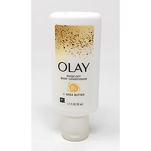 Olay Rinse-Off Body Conditioner with Shea Butter 1.7 oz, Travel Size (Pack of 3)