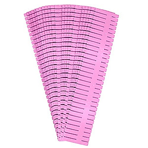 DUTWROY 24Pcs Adjustable Drawer Dividers 14.5Inch Plastic Storage Drawers Divider Pink DIY Grid Drawer Organizer Dividers for Socks Underwear Makeup Clothes