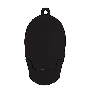 3C Light Creative Black Skull Shape Pen Drive 128GB USB 2.0 Flash Drive Data Storage Thumb Drive Jump Drive Keychain Jump Drive Memory Stick Gift (128GB, Black Skull)