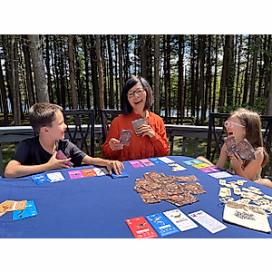 Fossil Canyon Deluxe Edition | Dinosaur Paleontology Family Game | Play Competitively, Cooperatively, or Solo | 1-6 Players, Ages 6 and Up | Field Museum Science Booklet Included