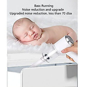 Bee Flower Car Vacuum, 2023 New Bee Flower Cordless Vacuum Cleaner Car Handheld Vacuum, Bee Flower Vacuum with 6000pa Powerful Suction, Tiny Car Vacuum Cleaner for Car, Furniture, Office (A)