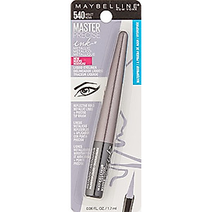 Maybelline New York Master Precise Ink Metallic Liquid Liner, Violet Nova, 0.06 Fluid Ounce