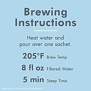 Teavana Earl Grey Crème, Black Tea With Lavender and Vanilla Notes, 60 Count (4 Packs of 15 Sachets)