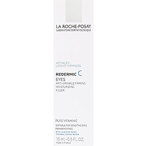 La Roche-Posay Redermic C Pure Vitamin C Eye Cream, 0.5 Fl oz