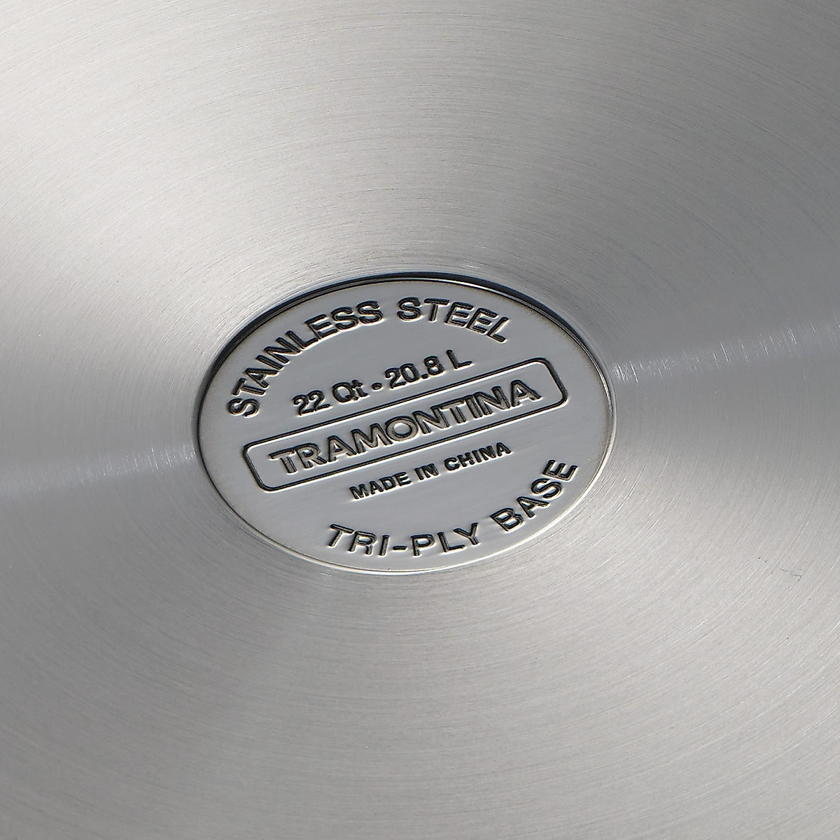 Tramontina Covered Stock with Canning Rack 22 QT, 80120/006DS