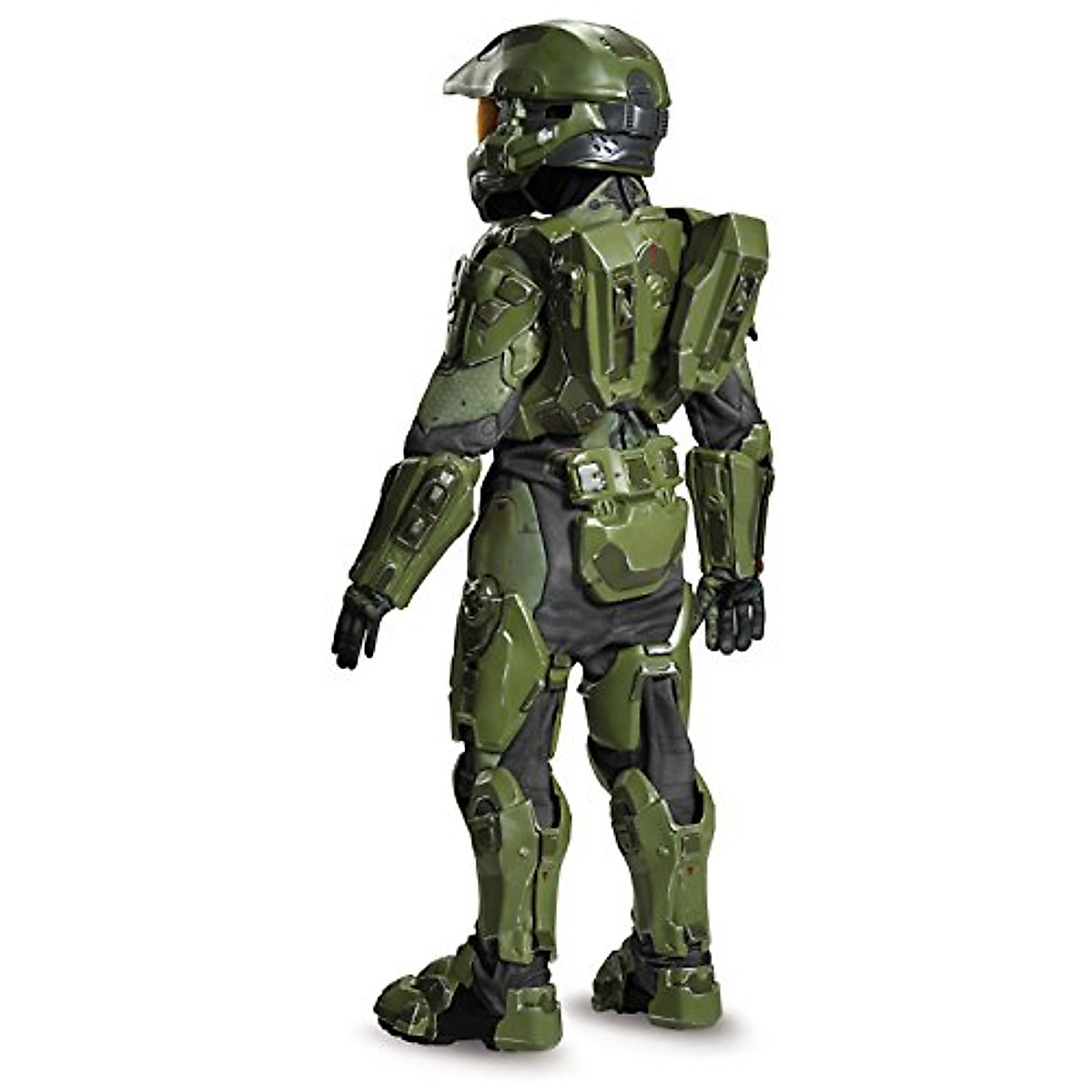 Disguise Child Master Chief Ultra Prestige Costume Medium, Army Green