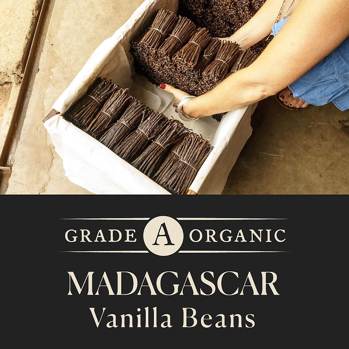 10 Organic Madagascar Whole Vanilla Beans, Grade A Vanilla Pods, Premium Vanilla Beans for Making Extract & Baking - Cook’s