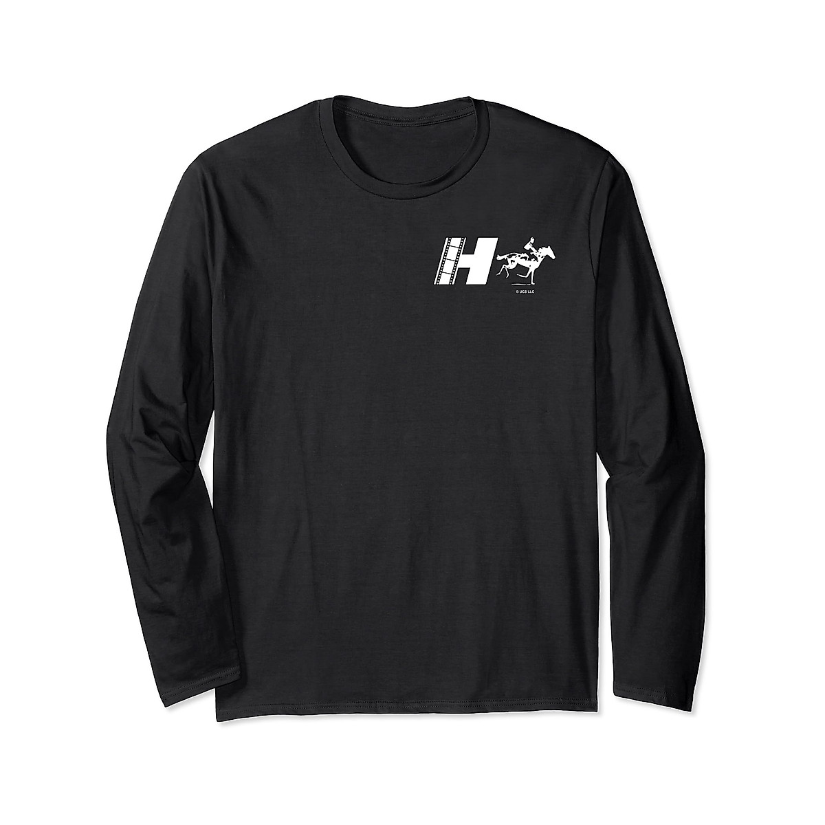 Nope Movie Haywood's Hollywood Horses Front and Back V2 Long Sleeve T-Shirt