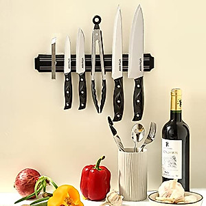 15 inch Magnetic Knife Holder for Wall, Knife magnetic strip, Magnetic Knife Bar High Quality Space-Saving Magnetic Strip for Knives, Knife Magnet, Knife Rack, Multipurpose Magnetic Tool Holder