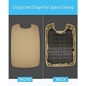 UMISHI 2008 2009 2010 2011 2012 Accord Sedan Center Console Armrest Cover & Front Door Panels Armrest (Beige)