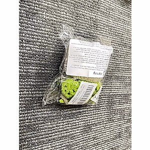 Crochet Hanging Plant for Car Cute Potted Plants Crochet Decor Car Mirror Hanging Accessories Rear View Ornament Hanging Boho Handmade Knitted Pendant (Light Green)