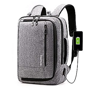 YITIANTULONG Laptop Backpack15.6 inch, Travel Computer Bag with USB Charging Port,Laptop carrier bags for Women & Men Fits