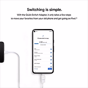 Google Pixel 5 - 5G Android Phone - Water Resistant - Unlocked Smartphone with Night Sight and Ultrawide Lens - Sorta Sage