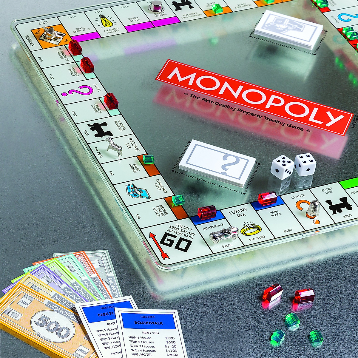 Monopoly Glass Edition by WS Game Company