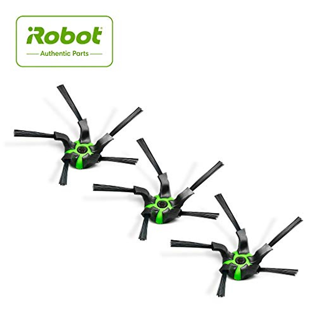 iRobot Authentic Replacement Parts-Roomba s Series Corner-Sweeping Brush, (3-Pack) Robot Vaccum Accessory, Black