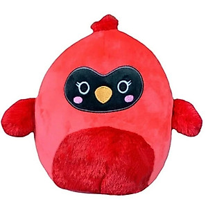 Squishmallows Official Kellytoy Cazlan The Red Cardinal Bird Squishy Soft Stuffed Plush Toy Animal (12 Inch)