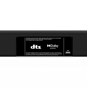 VIZIO 2.0 Home Theater Sound Bar with DTS Virtual:X, Bluetooth, Includes Remote Control - SB3620n-H6