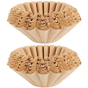 iHomeSet 1-4 Cup Coffee Filter Paper 100 Count Disposable Basket Coffee Filter Replacement for Small Basket Style Coffee Makers, Drip Coffee Makers