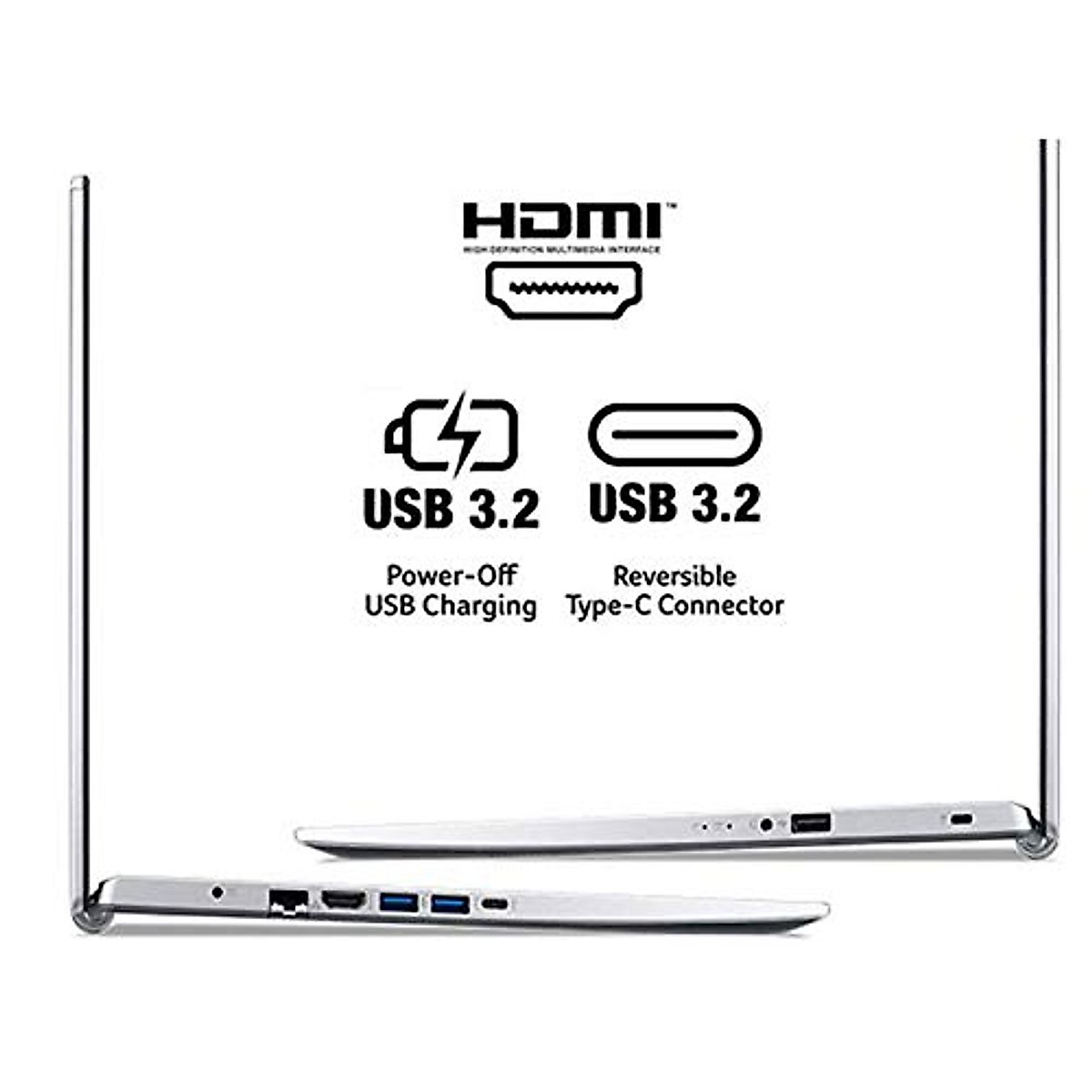 Acer Aspire 5 A517-52-75N6 Laptop | 17.3" Full HD IPS Display | 11th Gen Intel Core i7-1165G7 | Intel Iris Xe Graphics | 16GB DDR4 | 512GB SSD | WiFi 6 | Fingerprint Reader | BL Keyboard | Windows 11