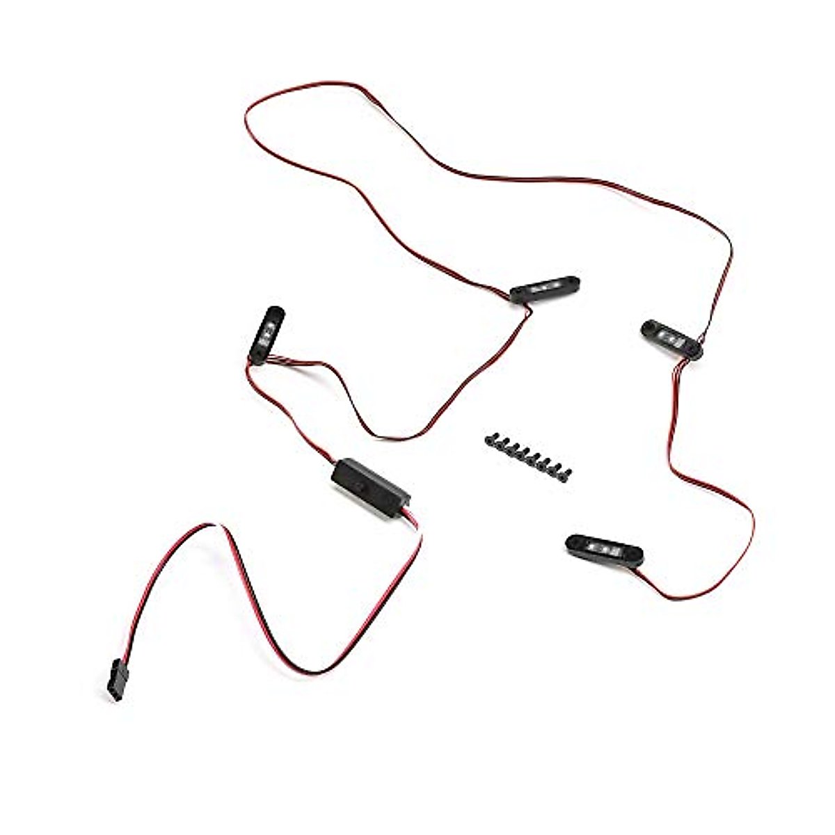 Axial Multi-Color LED Rock Lights with Controller: SCX10 III, AXI13001