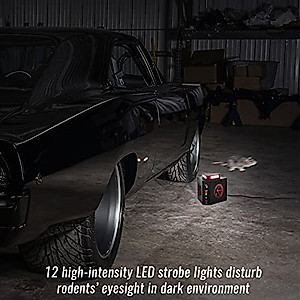 Loraffe Ultrasonic Rodent Repellers Bundle, Under Hood Animal Repeller, Plug in Rodent Repeller, Vehicle and Garage Rodent Defense, Pest Control