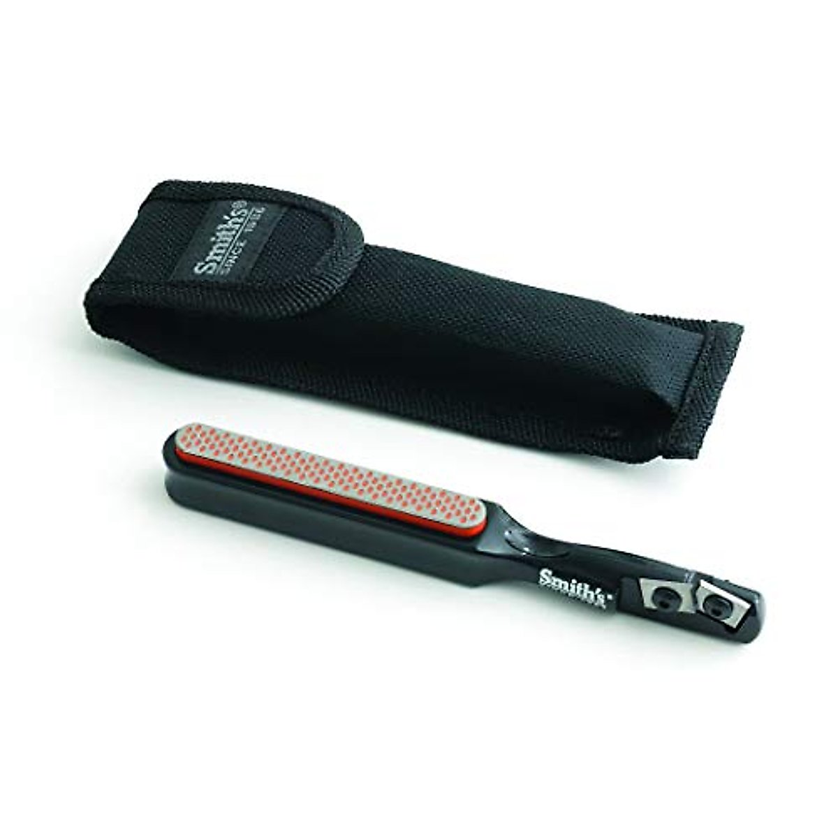 Smith’s 50047 Edgesport Stick Knife & Broadhead Sharpener – Portable Sharpener – Hunting & Archery Tool Sharpener – Carrying Pouch – Carbide & Diamond Stone – Pocket Knife Sharpener