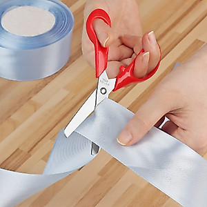 Uaugulft 5” Kid Scissors, Safety Child Scissors with Stainless Steel Blunt Tip Blades and Ergonomic Handle, Great for School and Classrooms, Multiple Colors, 30 Pack