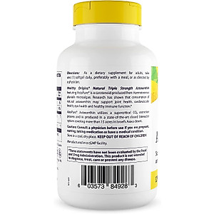 Healthy Origins Triple Strength Astaxanthin (Complex), 12 mg - Supports Heart Health, Immune System & Joint Health - Gluten-Free Supplement - 150 Softgels