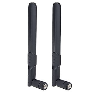 Tecreddy 4G LTE Cellular Trail Camera Antenna 8dBi RP-SMA Male Antenna 2-Pack Replacement for Spypoint Stealth Cam Cellular Trail Camera Game Camera Wildlife Hunting Camera