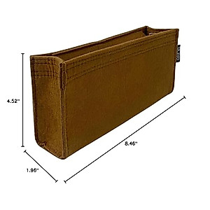 KEEPBLING Purse Organizer for Burberry Canvas Pocket Inserts Bag in Bag Shapers