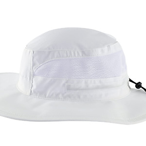Connectyle Women's UPF 50+ Safari Sun Hat Breathable UV Protection Fishing Hat (White)