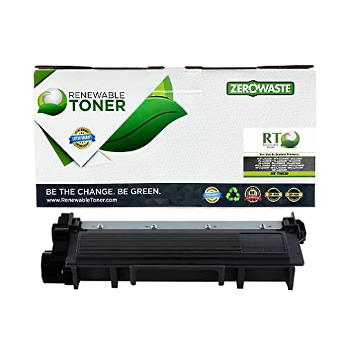 Renewable Toner Compatible Toner Cartridge Replacement for Brother TN-630 TN630BK DCP-L2520 DCP-L2540 HL-L2300 HL-L2380 MFC-L2720 MFC-L2740