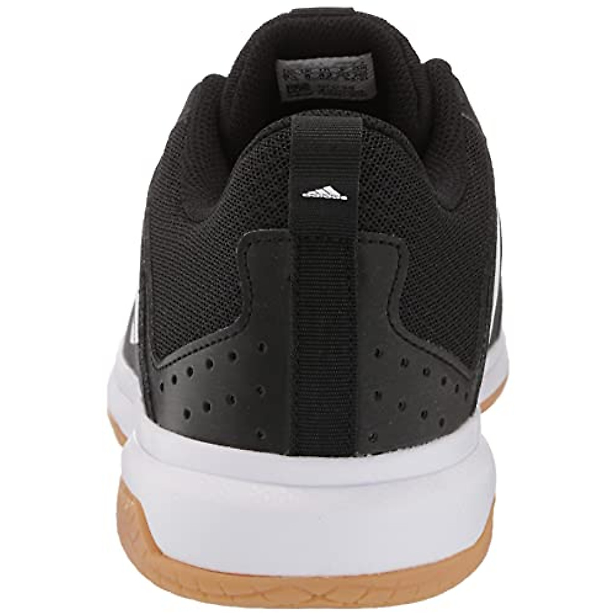 adidas Women's Ligra 7 Track and Field Shoe, Black/White/Black, 8