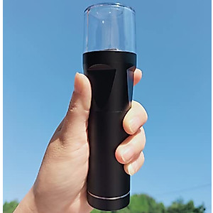 Freetophome Electric Herb Grinder, Spice Crusher Mills, USB Rechargeable, Black, 1.7inch