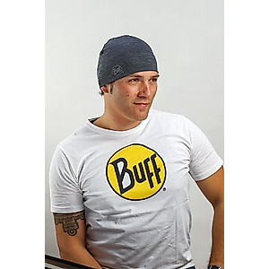 Black Merino Wool Beanie