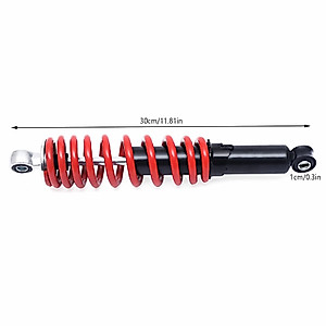 Omosiroi Front Suspension Shock Kit Upper/Lower Swing Arm For ATV/Go Kart/Quad Bike/Buggy(USA Stock) (340mm)