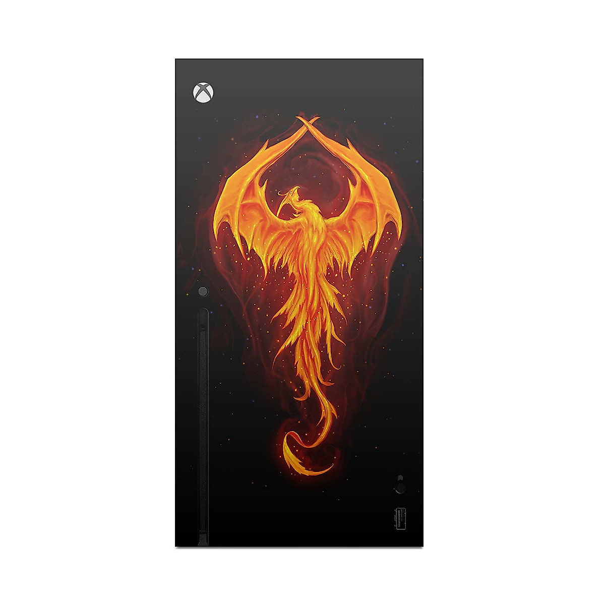 Head Case Designs Officially Licensed Christos Karapanos Dragon Phoenix Art Mix Vinyl Sticker Gaming Skin Decal Cover Compatible With Xbox Series X Console and Controller Bundle