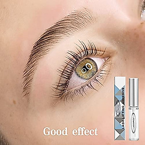 Lomansa Lash Lift Glue 2PCS, Eyelash Lift Glue Adhesive Perming Rod Strong Fix Glue for Lashes and Brows Curl