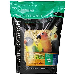 RoudyBush Daily Maintenance Bird Food, Mini, 10-Pound
