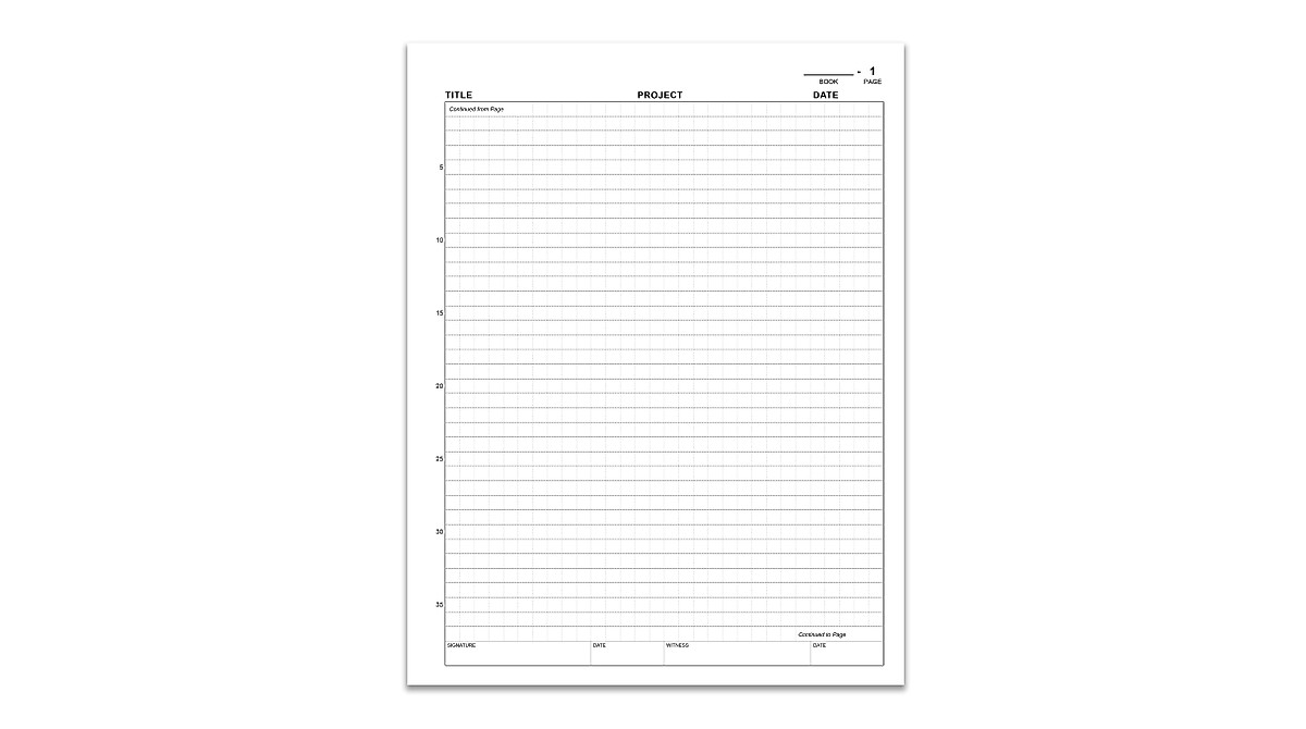 BookFactory Carbonless Lab Notebook - 50 Sets, Durable Design