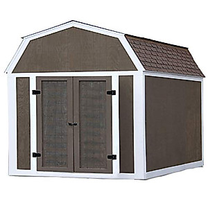 EZBUILDER 70188 Barn Style Shed Instant Framing Kit, 7'x8', Metal