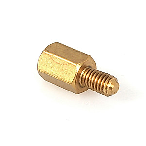 StarTech.com 6-32 Brass Motherboard Standoffs for ATX Computer Case - 15 Pack (STANDOFF632)