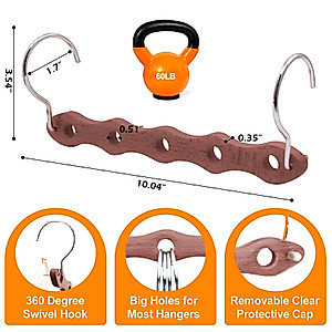 HEYHOUSE Closet Organizers and Storage,College Dorm Room Essentials,Multifunctional Closet Organizer Magic Space Saving Hangers for Wardrobe