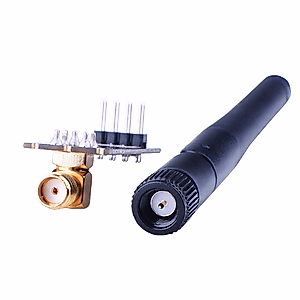 Longruner 3pcs Wireless Transceiver Module 2.4G 1100m NRF24L01+PA+LNA in Antistatic Foam for ArduinoIDE Compatible with Antenna LKY67