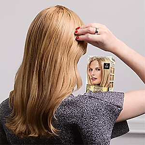 L'Oreal Paris Superior Preference Luminous Fade-Defying Permanent Hair Color, Hair Dye For Up to 9 Weeks of Radiance, Medium Ash Blonde 7.5A, 1 Hair Dye Kit (Pack of 2)