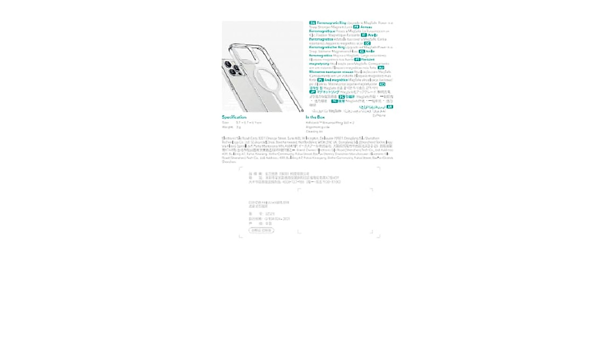ESR MagSafe Ring 360 (HaloLock) - Universal MagSafe Charging Kit