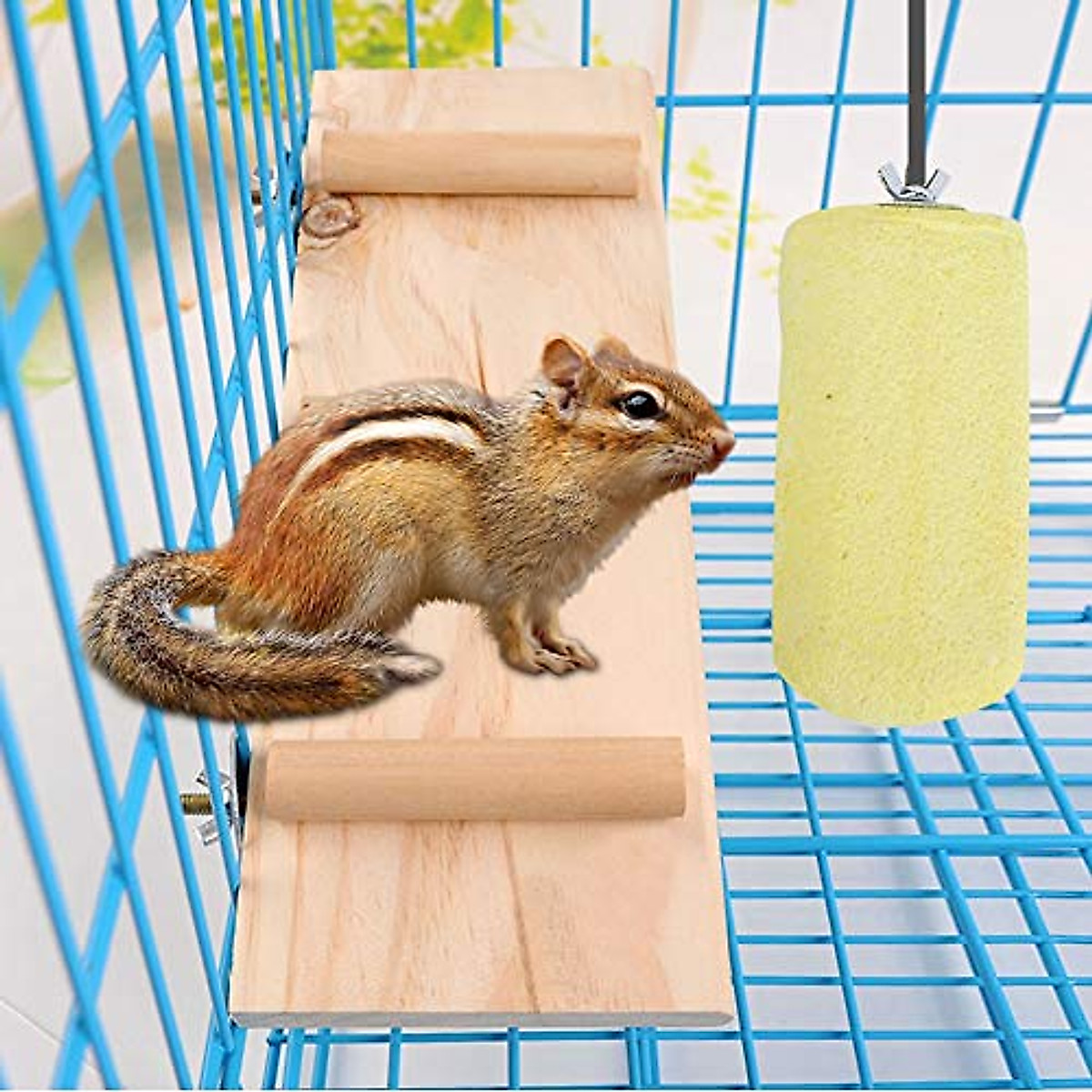 Grinding Teeth Stone Hamster Grinding Stone Chew Toy Squirrel Hamster Calcium Teeth Mouth Molar Grinding Stone Beak Stone Stand Platform